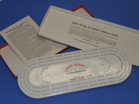 Crib-Derby Cribbage Board