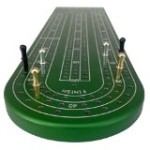 Blue Anodized Aluminum Cribbage Board